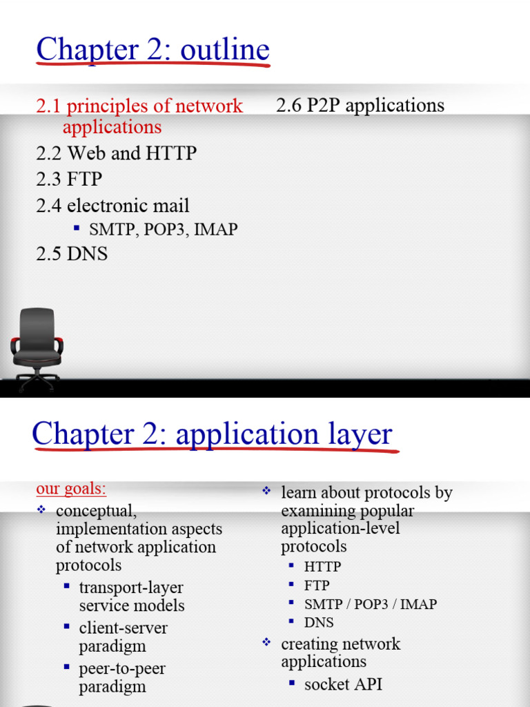 Lecture 4 - Application Layer | PDF | Domain Name System | File Transfer Protocol