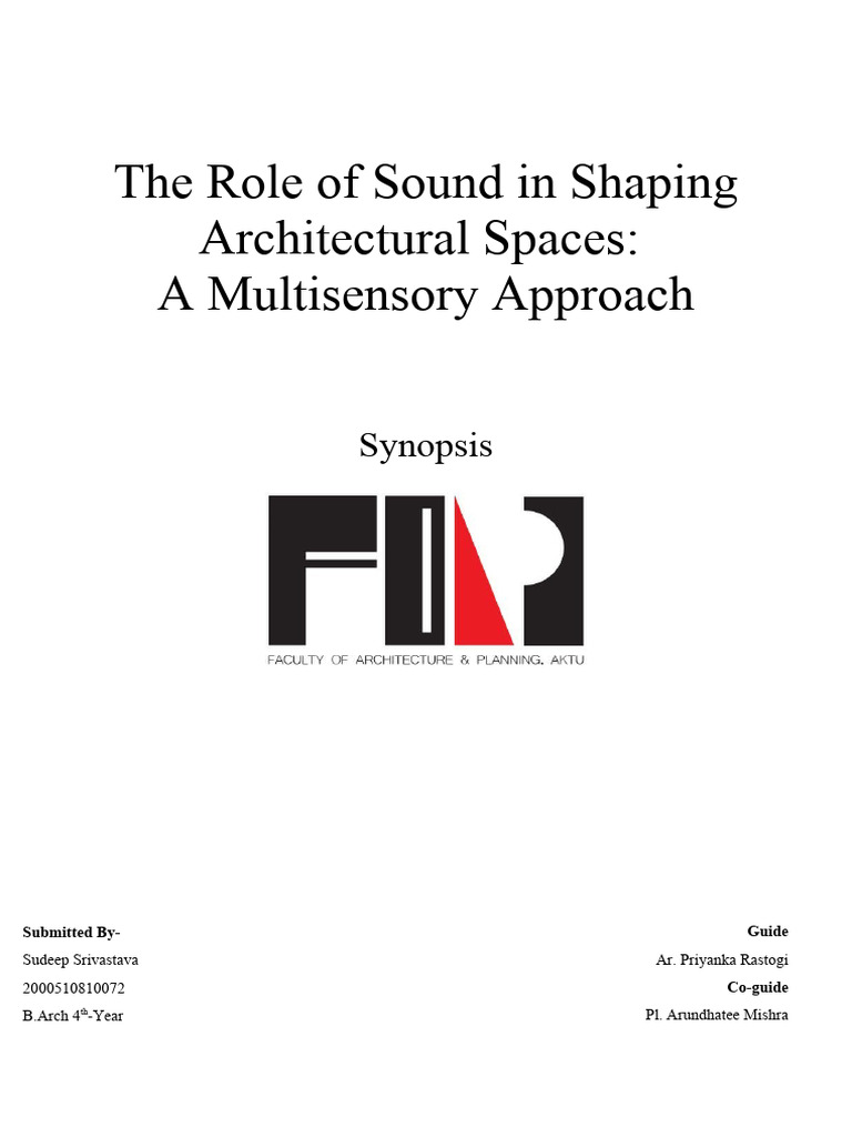 Importance of Sound | Download Free PDF | Sound | Perception