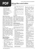 Scopex Co Tablets: Uses and Precautions | PDF | Allergy | Asthma