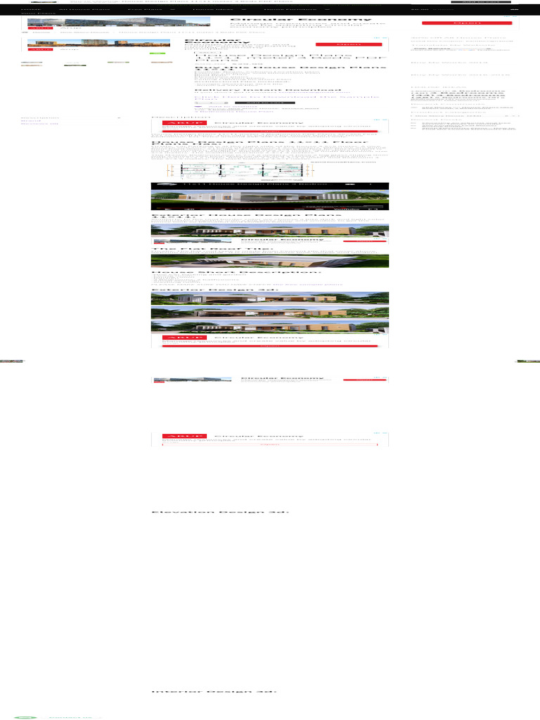 House Design Plans 11x11 Meter 3 Beds PDF Plans - SamHousePlans | PDF | Bedroom