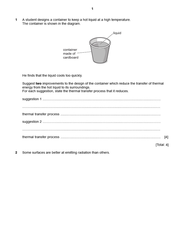 Heat Energy Transfer | PDF | Heat | Liquids