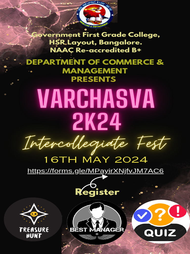 Varchasva 2K24 | PDF | Behavioural Sciences | Psychological Concepts