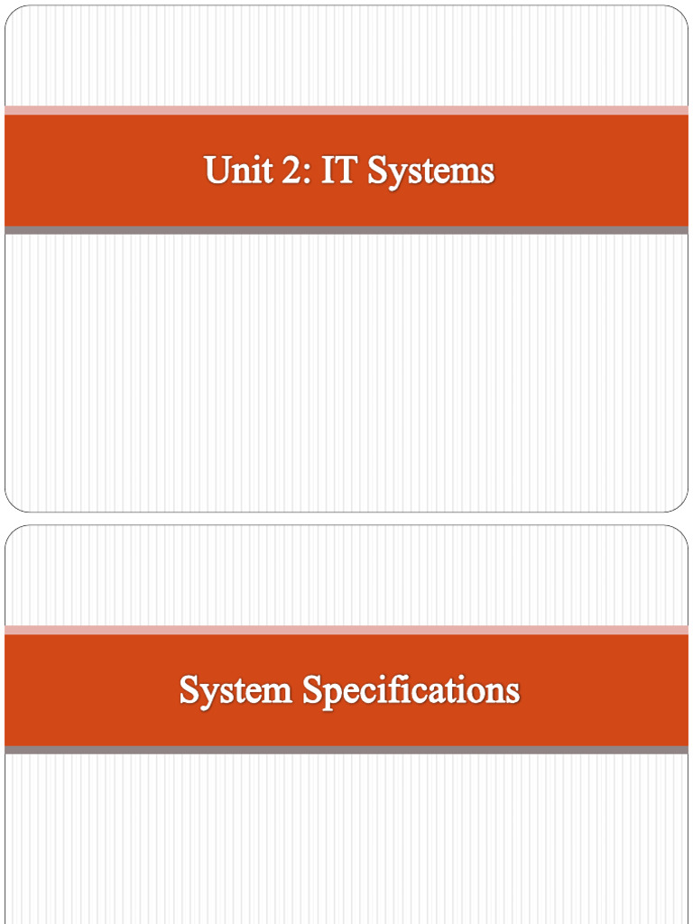 Student-Unit 2-IT System | PDF