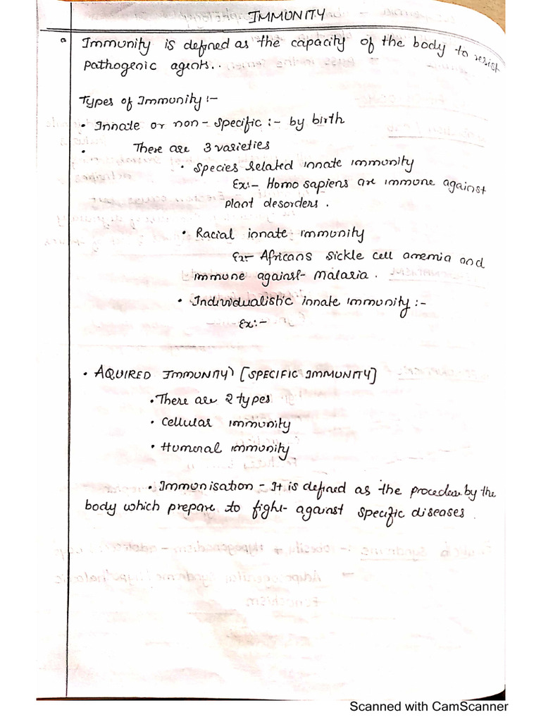 Immunity | PDF