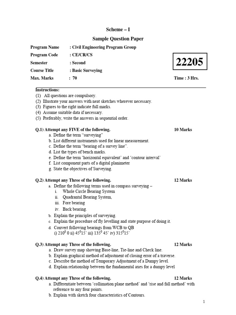 Basic Surveying | PDF | Surveying | Contour Line