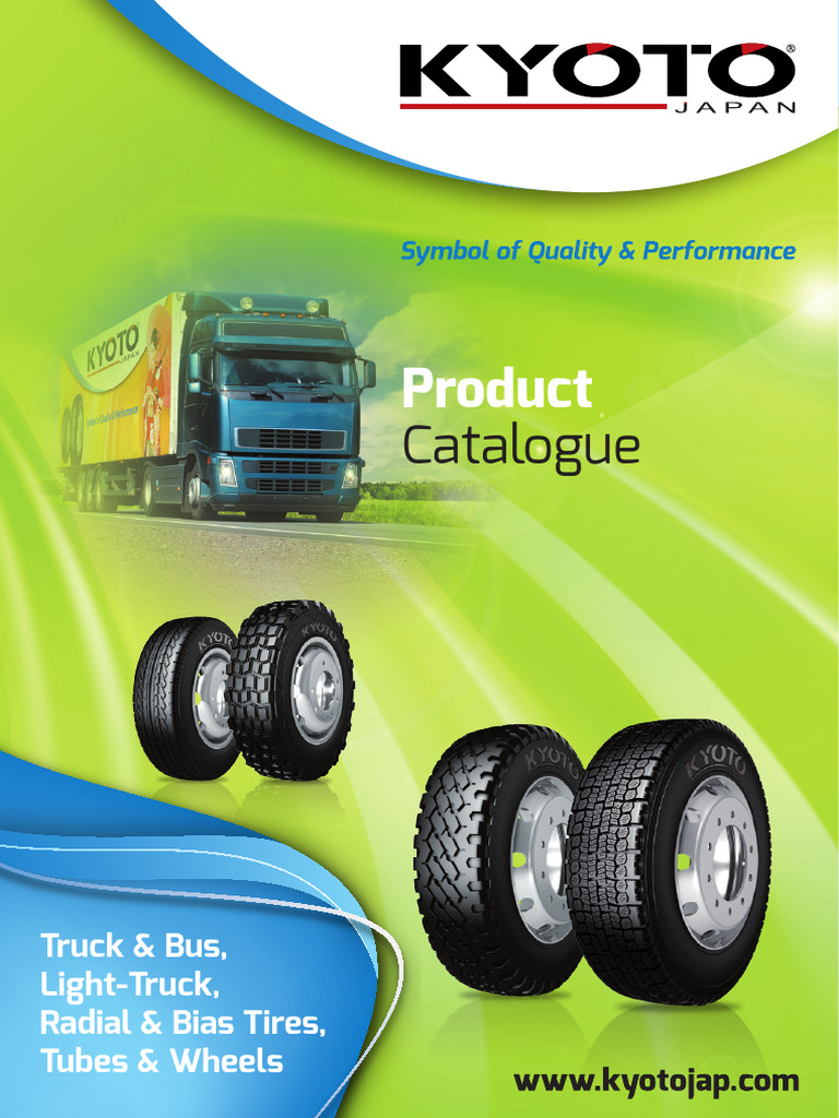 Kyoto Japan Tire Product Catalogue | PDF | Tire | Vehicle Technology