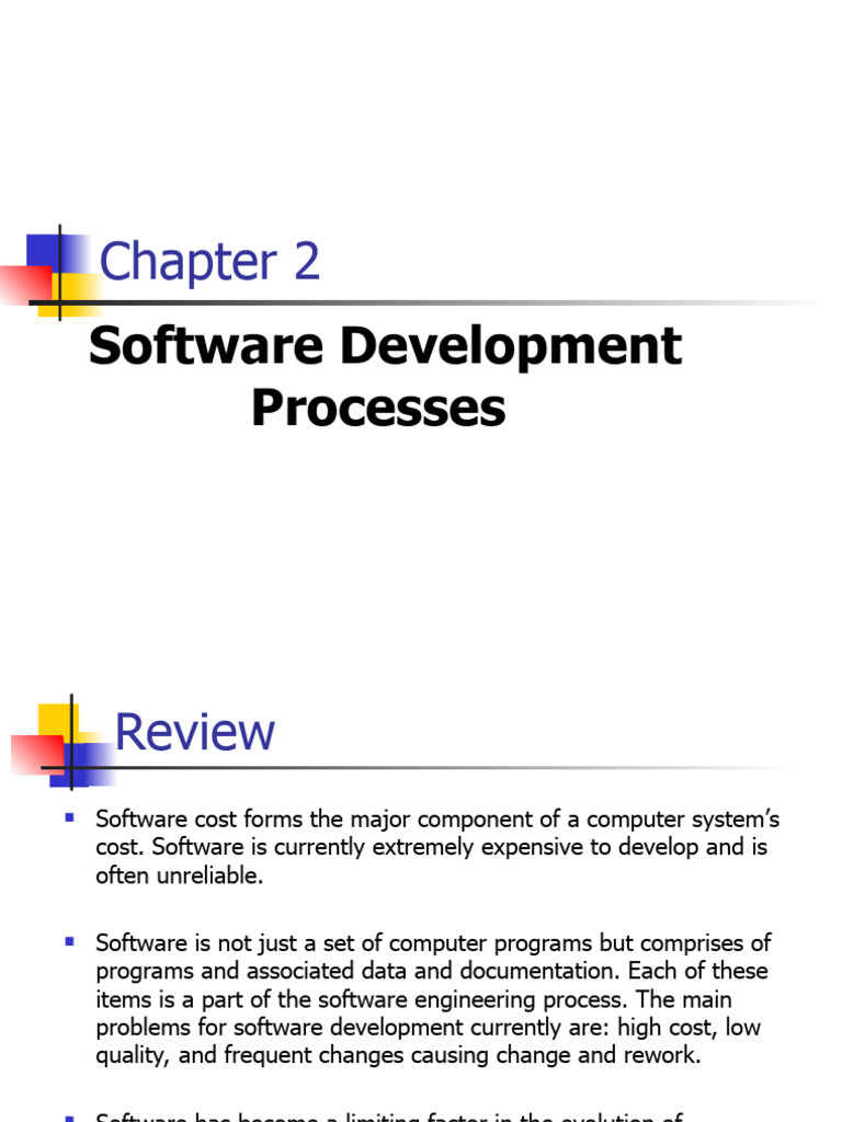 Chapter 2 TP2 | Download Free PDF | Software Engineering | Software Development Process