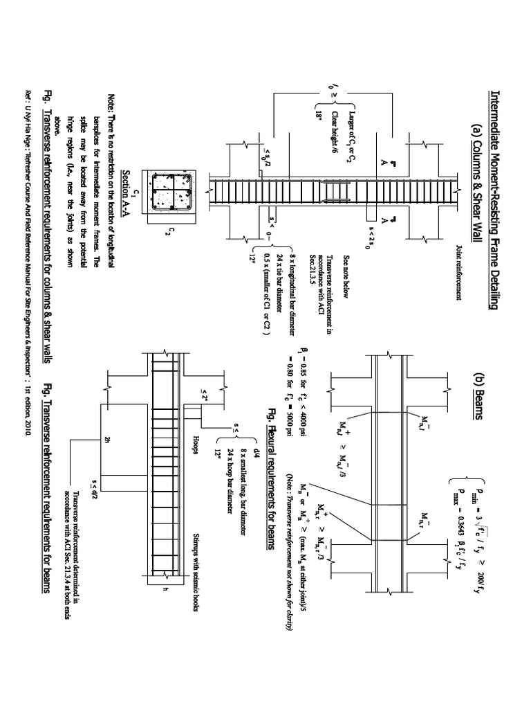 General Notes For RC Buildings | PDF