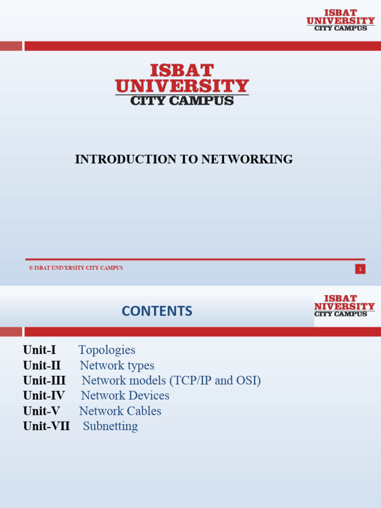 PCSE NETWORKS | PDF | Computer Network | Osi Model