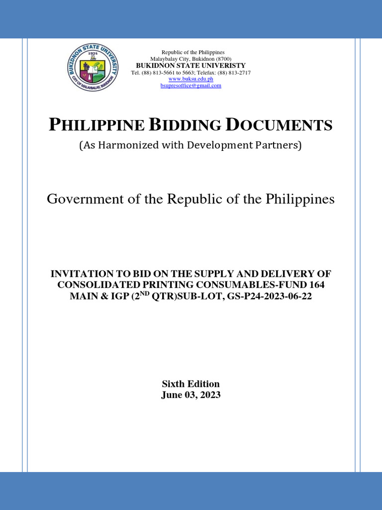 Bidding Document - 15 | PDF | Business