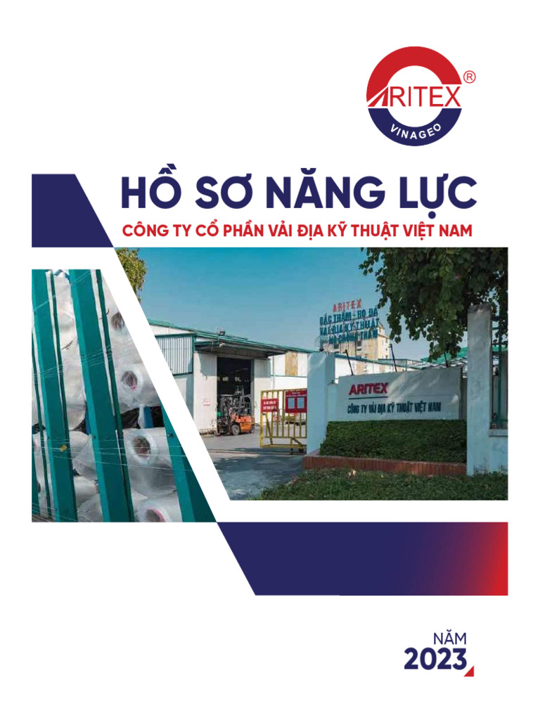 HSNL 2023 -Vải địa kỹ thuật Việt Nam | PDF