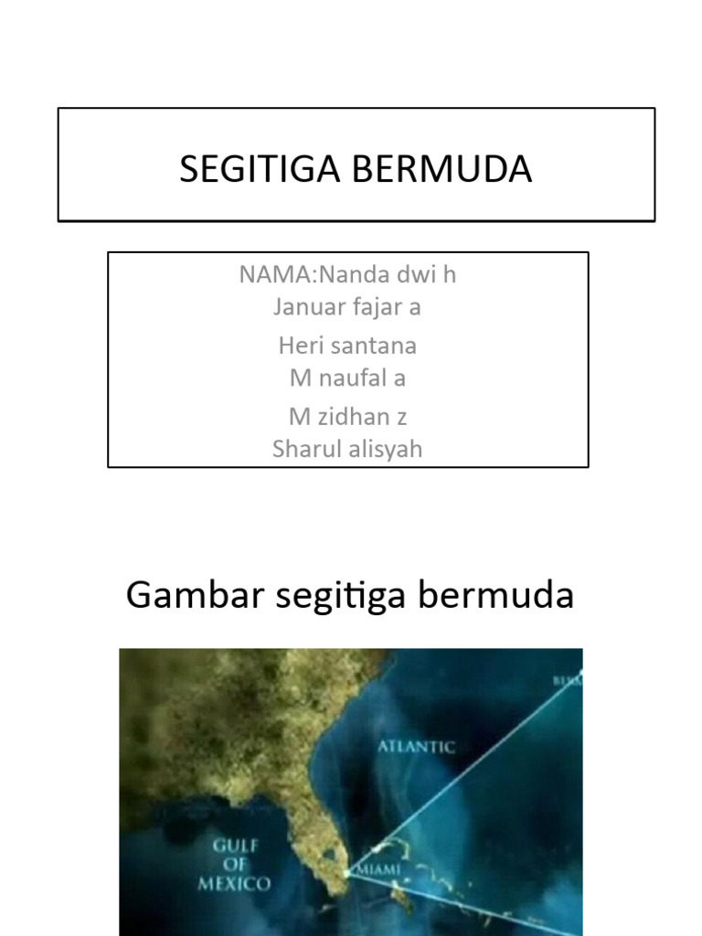 7 Fakta Menarik Segitiga Bermuda | PDF | Perjalanan