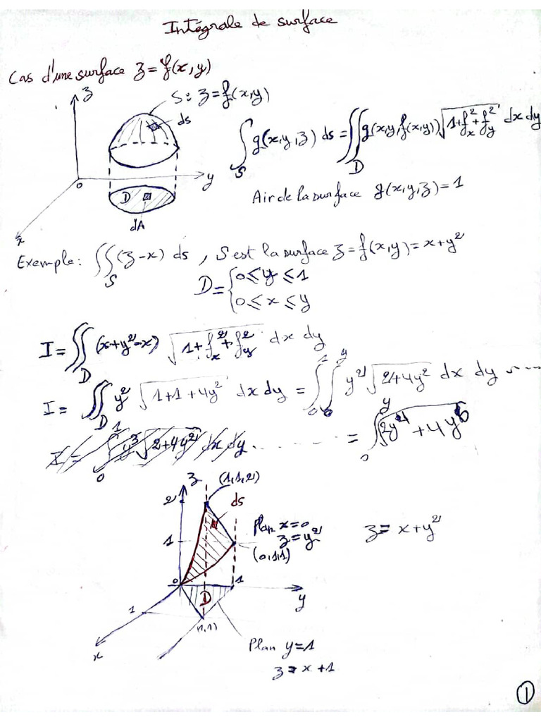 Integral de Surface | PDF