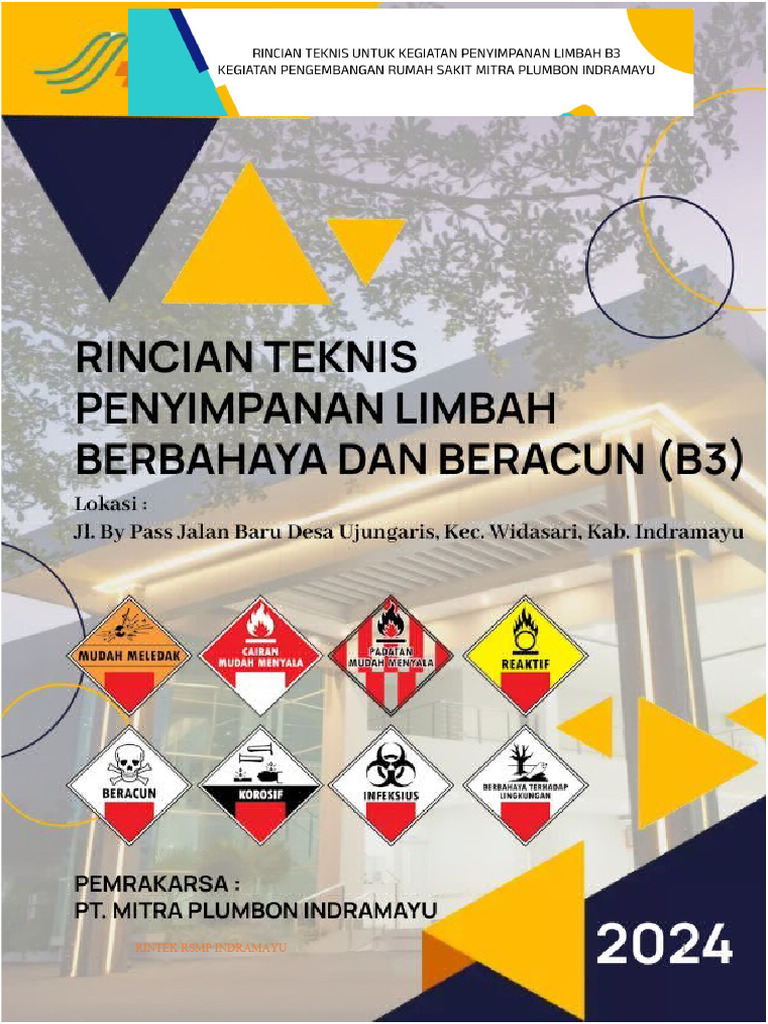 Lengkapi - Rintek RSMP Indramayu (Penyimpanan Limbah B3) | PDF
