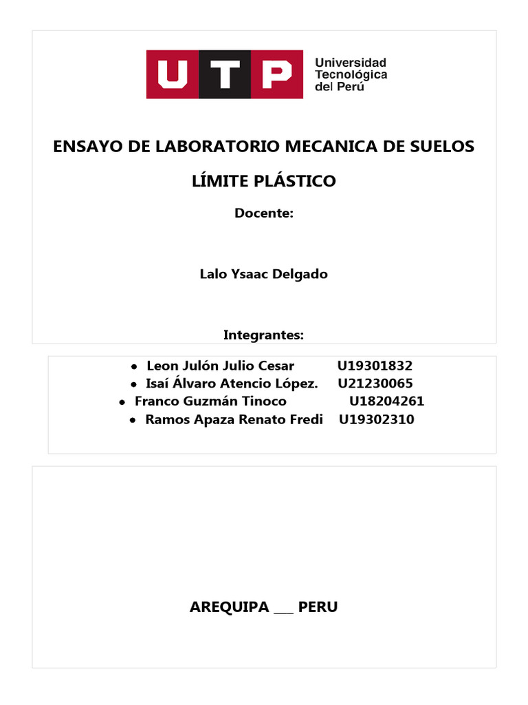 Límite Plástico en Mecánica de Suelos | PDF | Ingeniería | Diseño