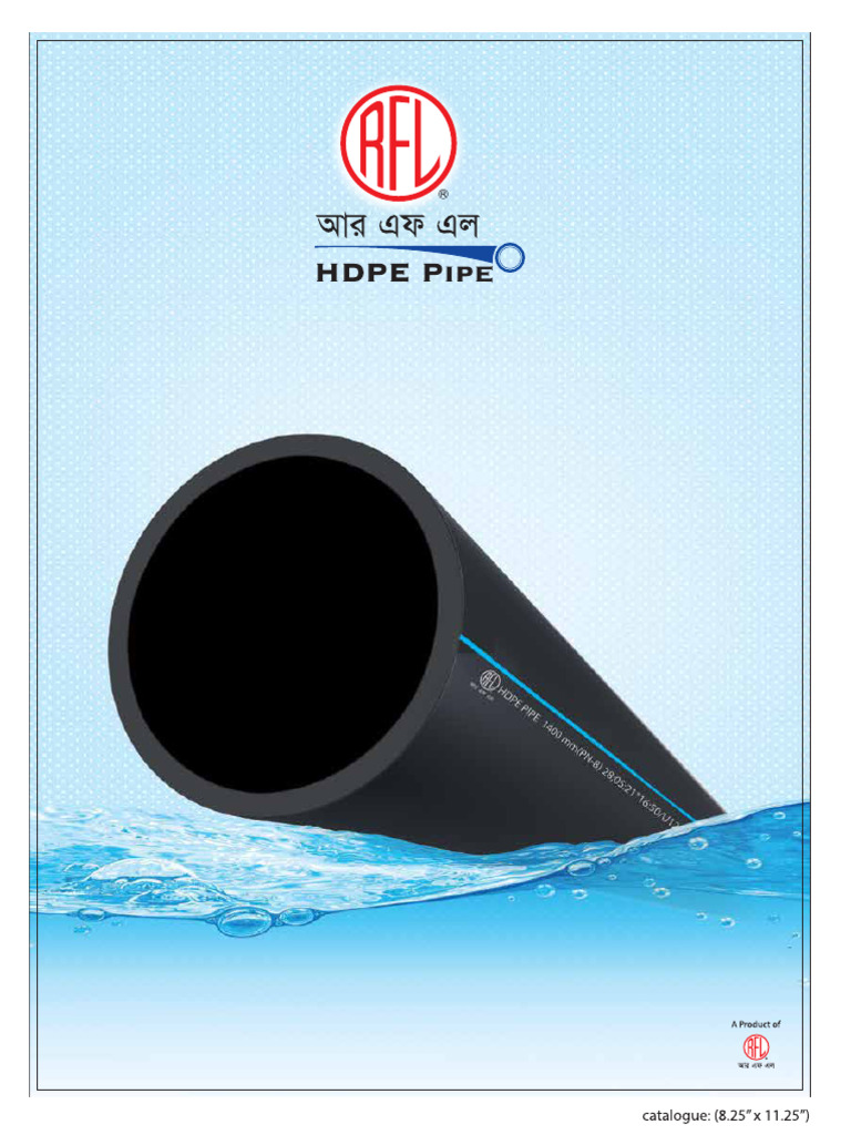 HDPE Pipe Catalogue | PDF | Polyethylene | Building Engineering