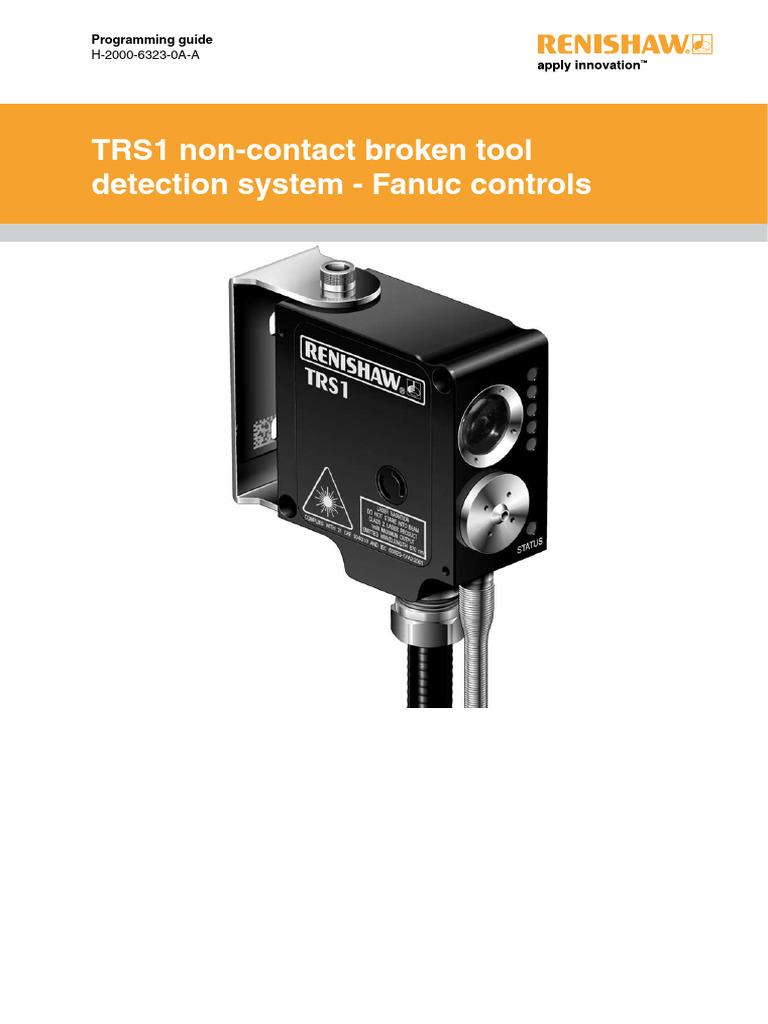Programming guide_ TRS1 non-contact broken tool detection system - Fanuc controls | PDF | Drill ...