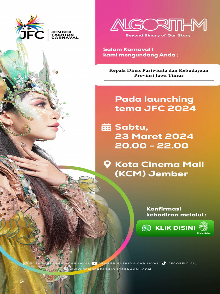 20240321062752INVITATION LAUNCHING JFC 2024 - Kepala Dinas Pariwisata ...