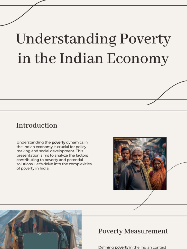 Poverty Dynamics in India's Economy | PDF | Poverty | Poverty ...