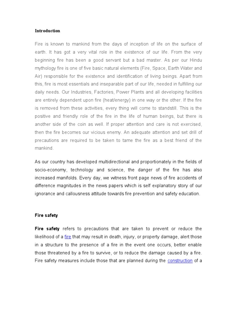 Preventing Fire Hazards: Key Elements of a Comprehensive Fire Safety ...