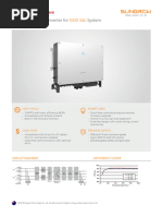 Sungrow 125CX-P2 Datasheet V4 EN | PDF | Alternating Current | Mains ...
