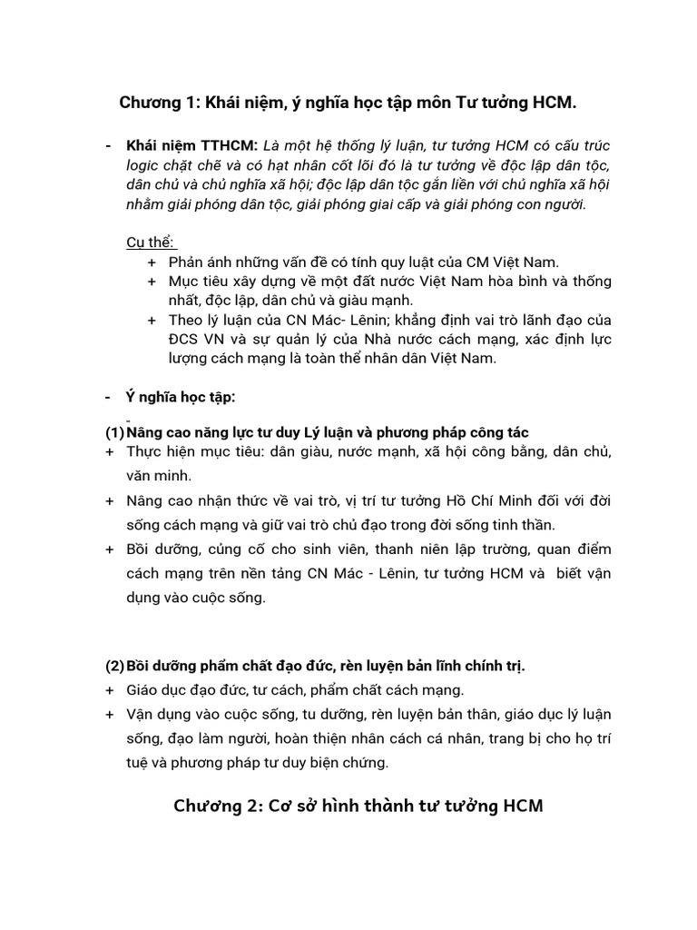 TT Tư Tư NG HCM | PDF