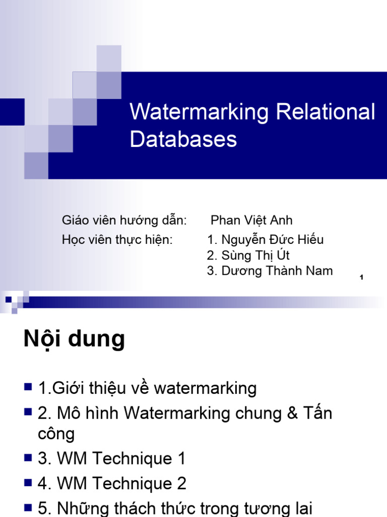 Watermarking Full | PDF