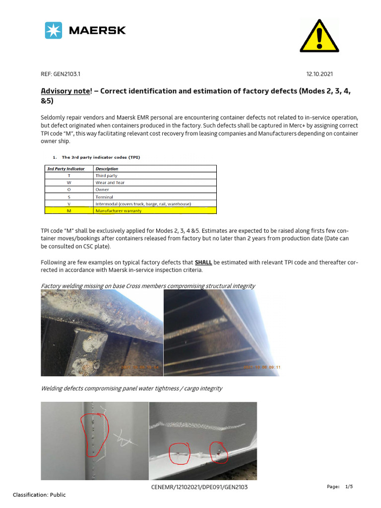 GEN2103 Advisory Note! - Guidelines For Identification and Estimation ...