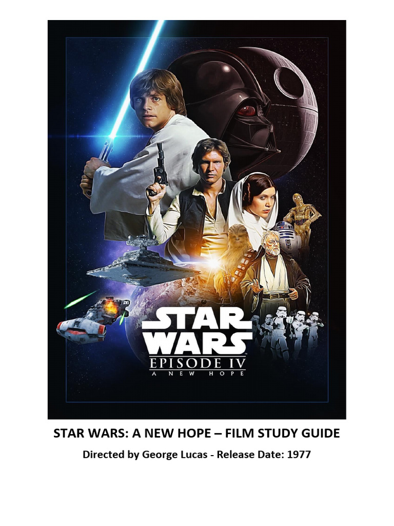 STAR WARS Film Study Guide | PDF | Luke Skywalker | Obi Wan Kenobi