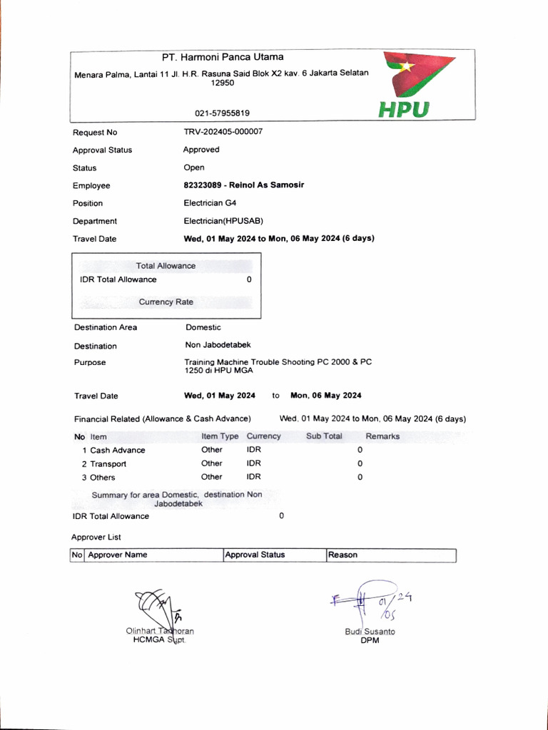 Domestic Travel Allowance & Training Details | PDF | Economies ...