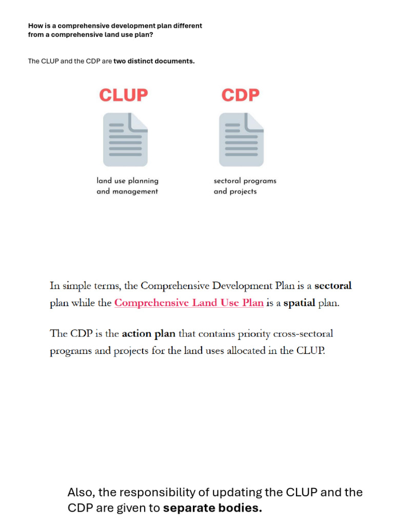 CLUP Versus CDP | PDF | Economies CLUP Versus CDP | PDF | Economies