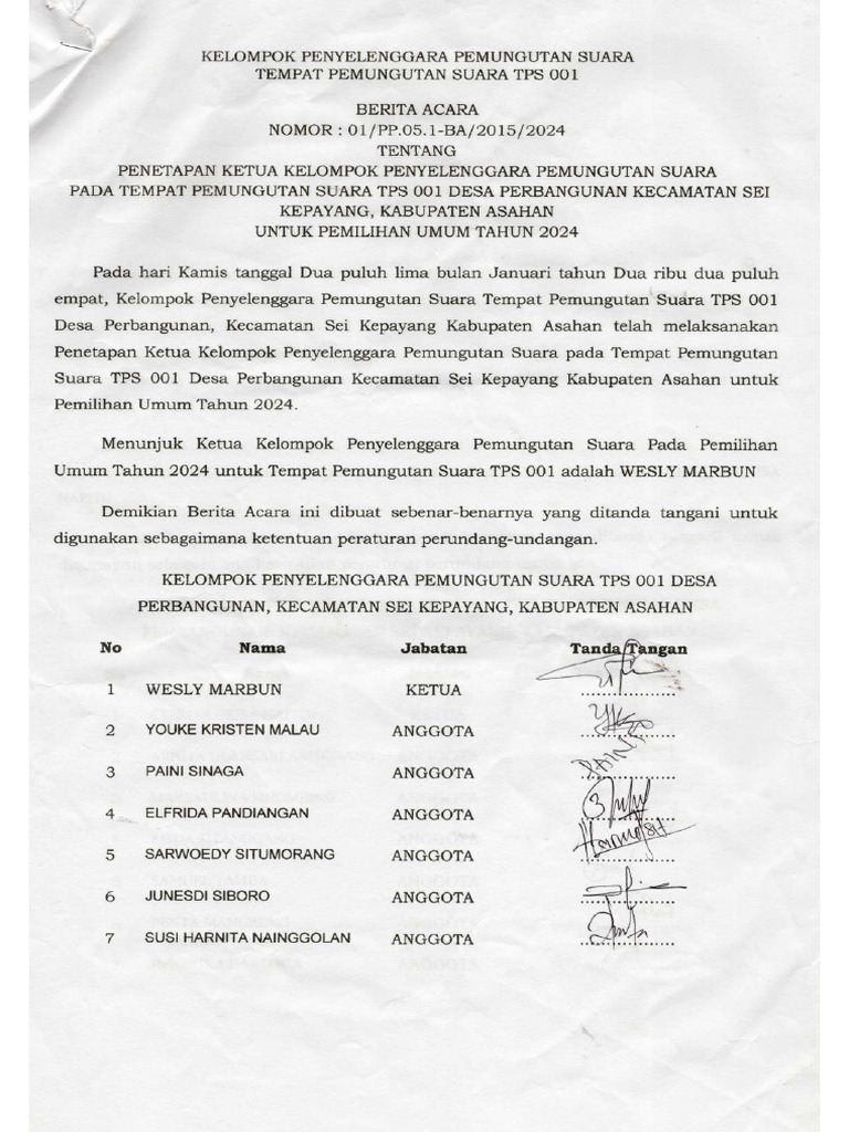 Ba Kpps Ketua Kpps Pdf