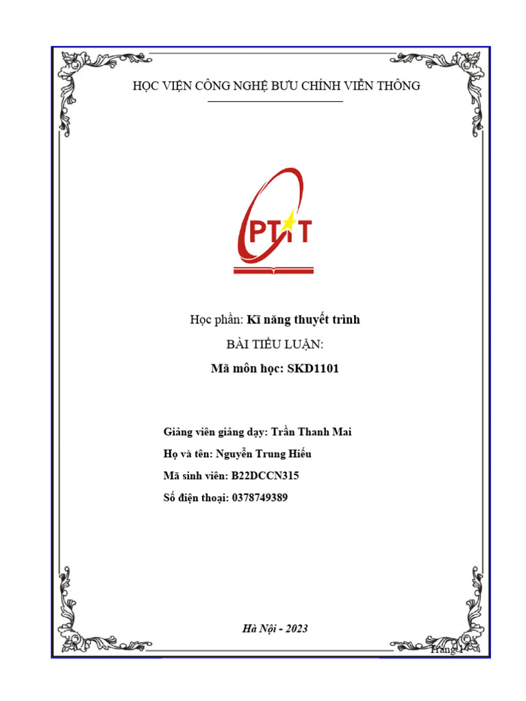 Thi - KTTT 1 1 | PDF