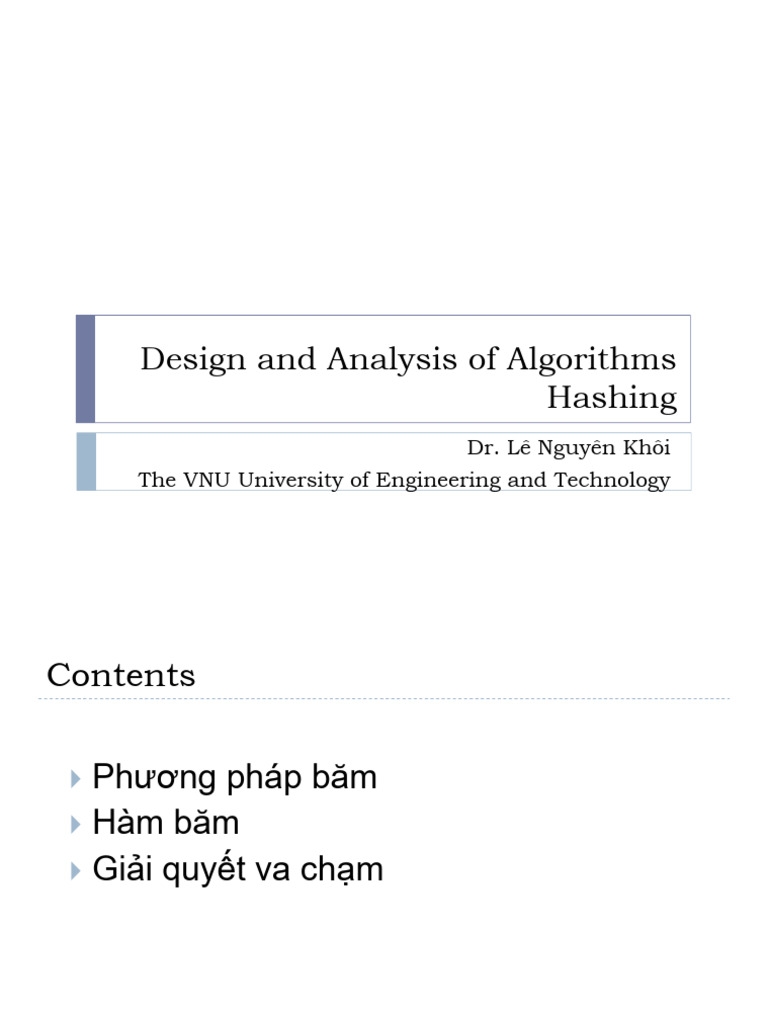09 Hashing | PDF