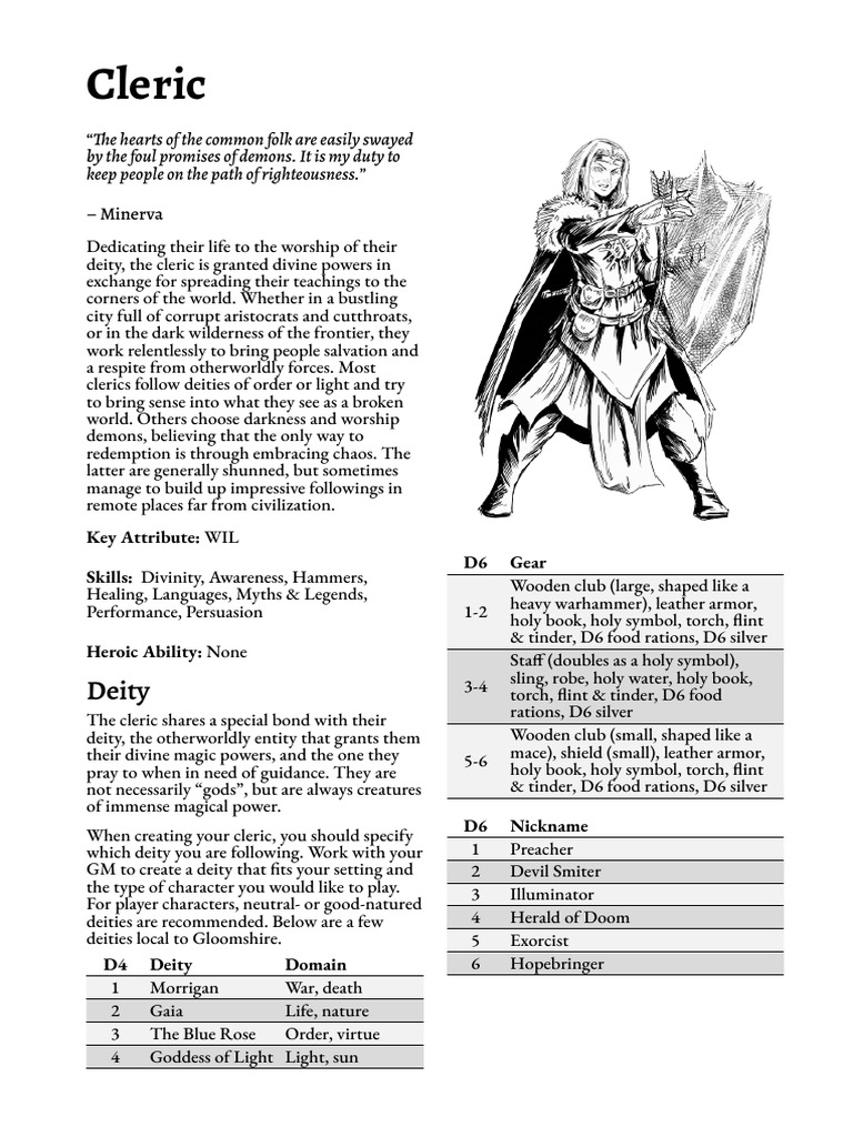 Cleric Profession | PDF | Religious Belief And Doctrine