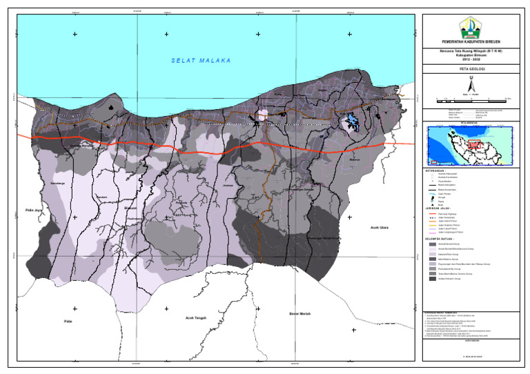 Peta Geologi - Rbi | PDF