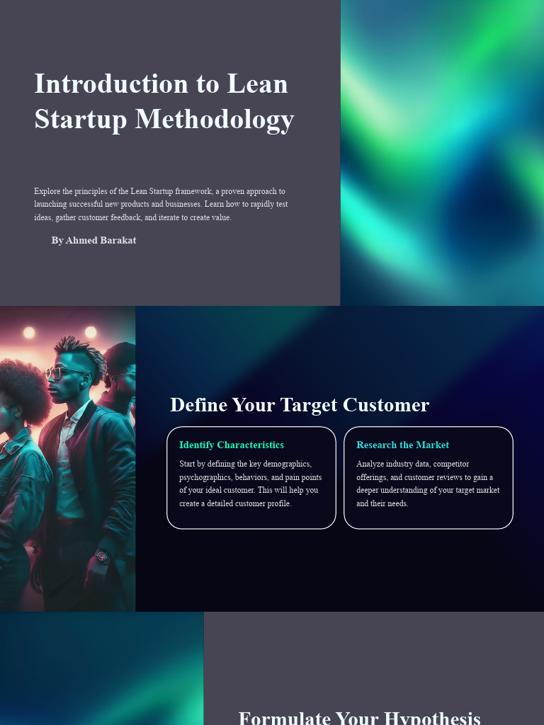 Lean Startup Methodology Guide | PDF | Methodology | Lean Startup