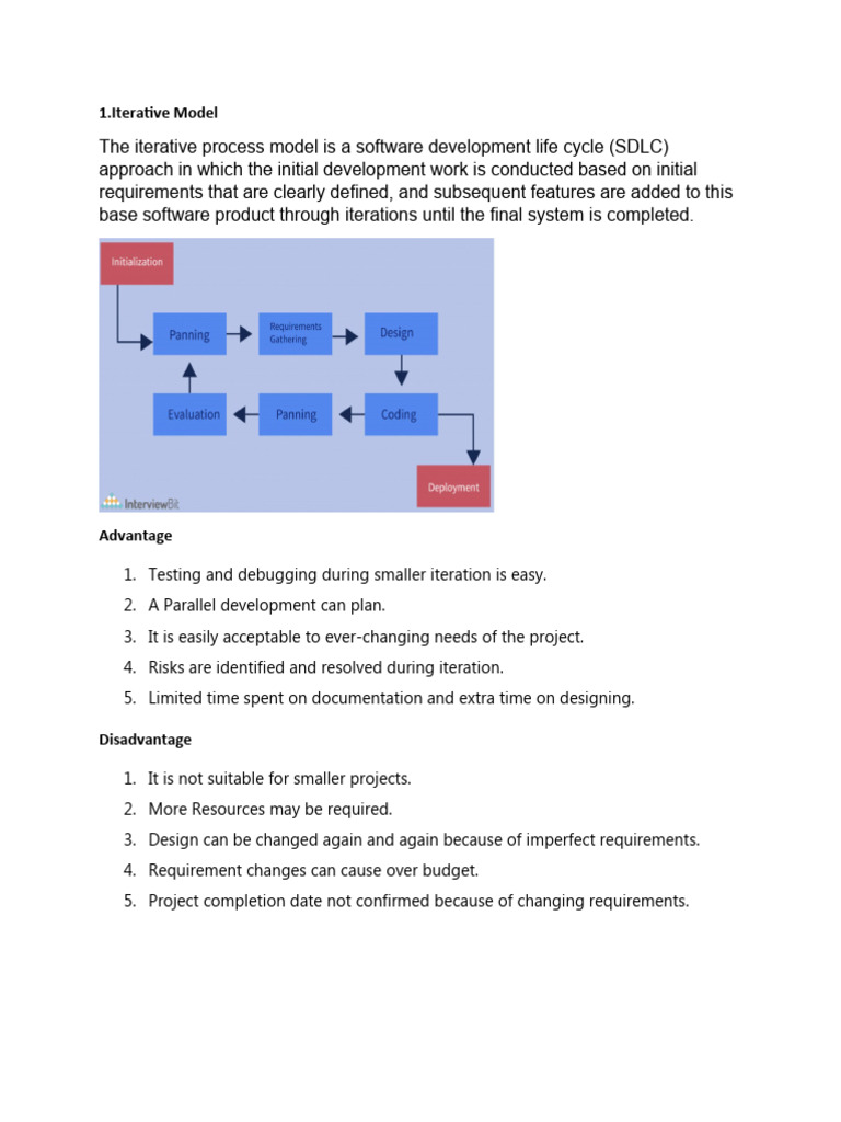 1.iterative Model | PDF | Software Development Process | Software ...