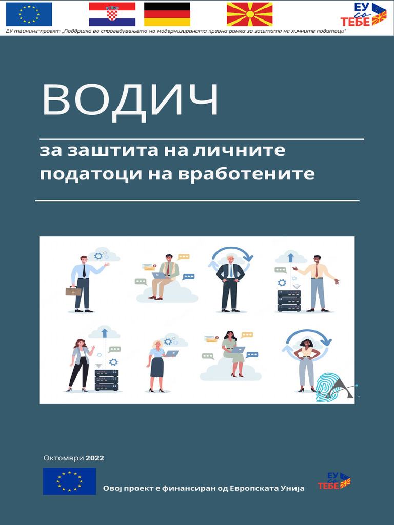 Vodic Za Zastita Na Licnite Podatoci Na Vrabotenite | PDF
