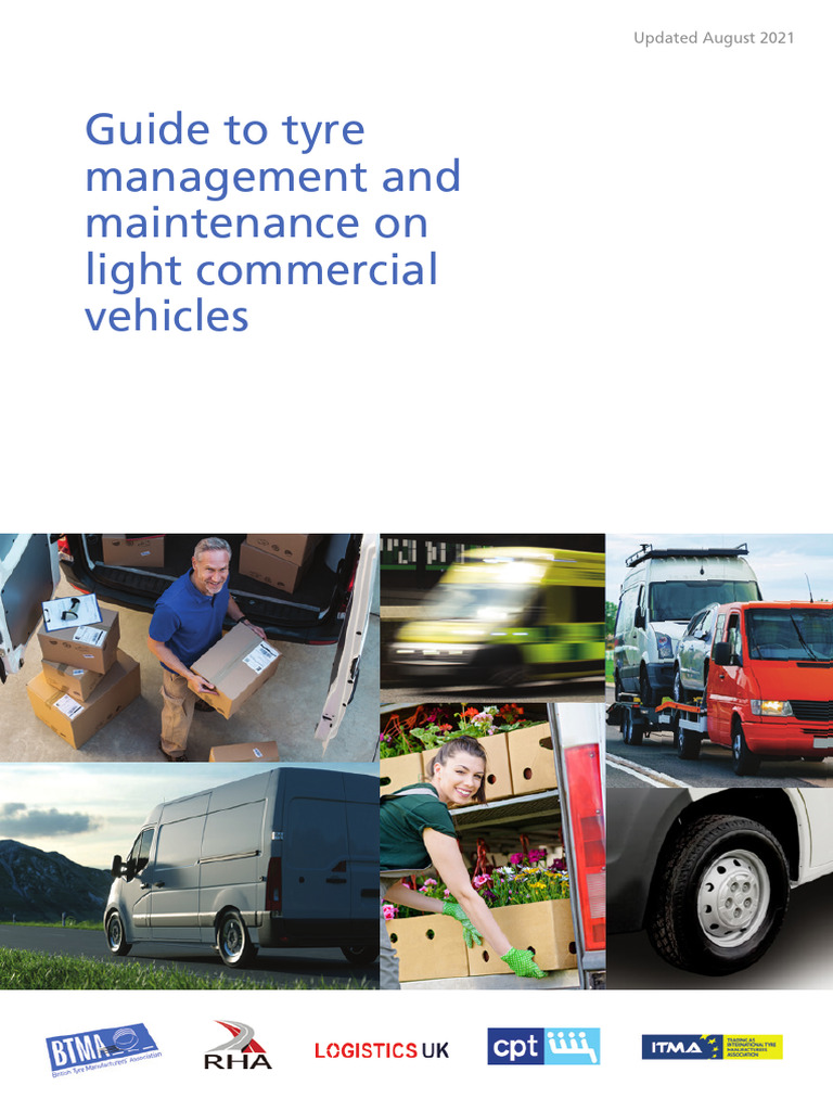 BTMA Tyre Management VANS Leaflet v2 August 2021 | PDF | Tire | Vehicles