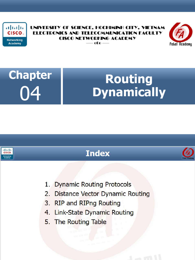 Chapter 4 - Routing Dynamically | PDF