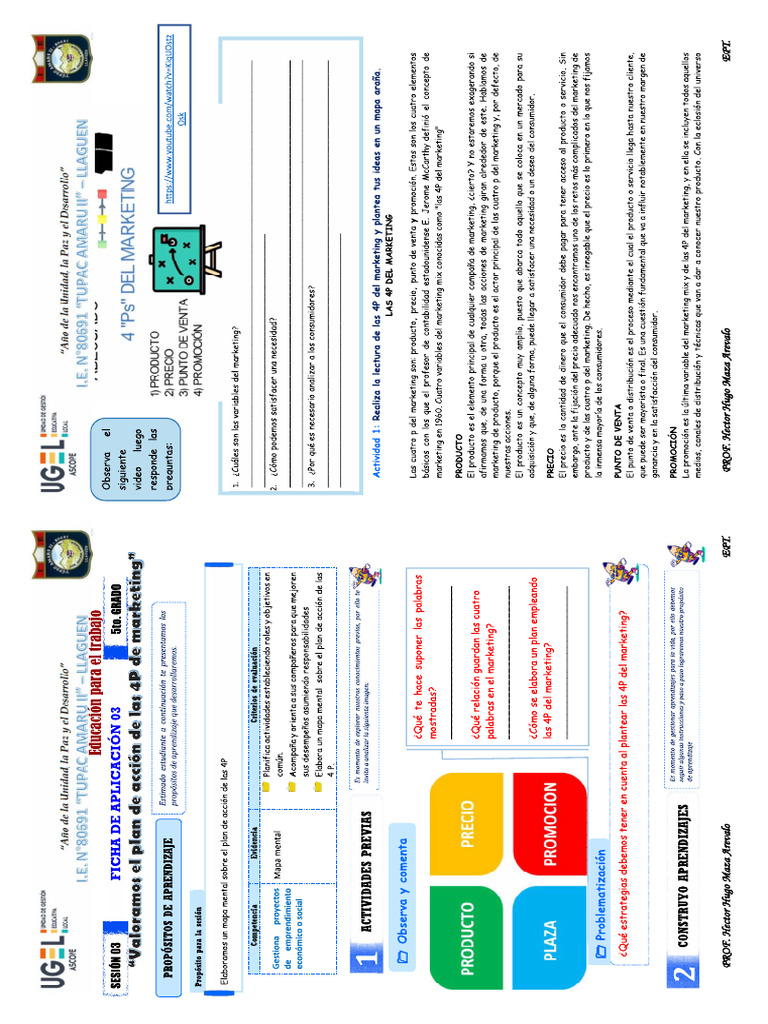 Material Alumno Ept Sesion 03 5to Secc | PDF