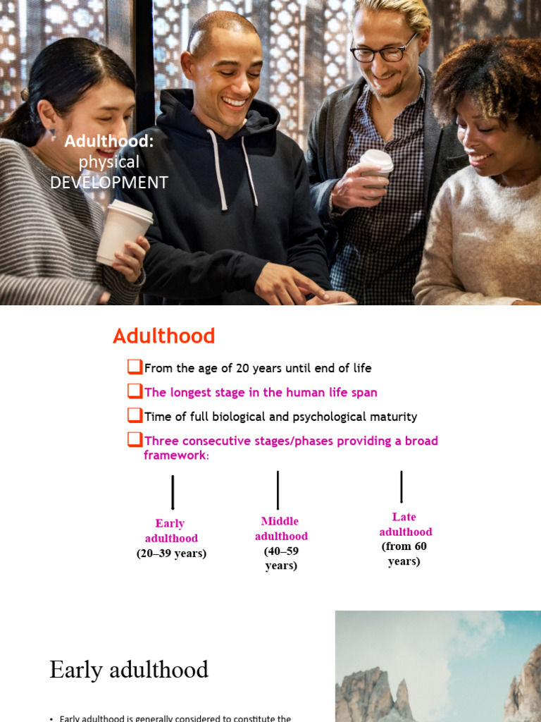 Lect 5 Physical Dev - Adulthood | PDF | Ageing | Stress (Biology)