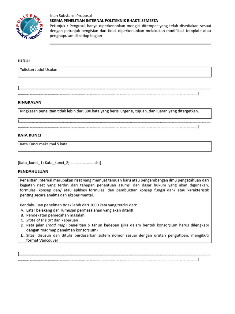 Lampiran 1. Skema Proposal Penelitian | PDF