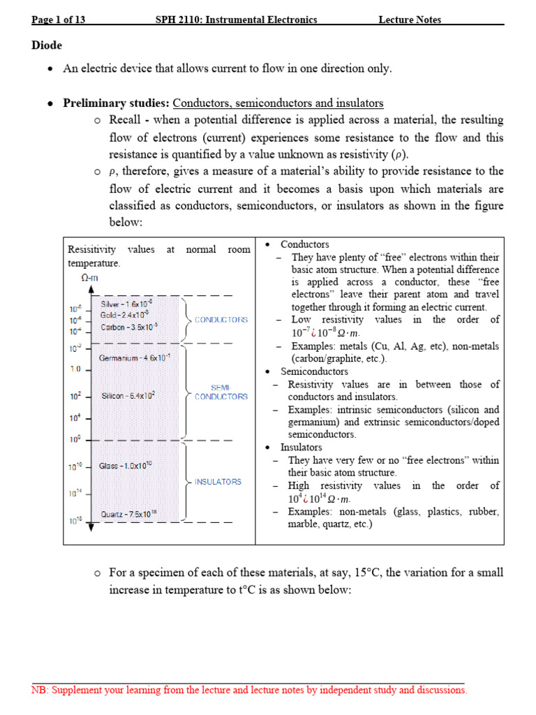4 Diode, Rectification | PDF | P–N Junction | Rectifier