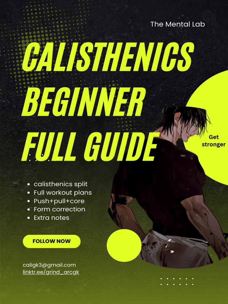 Beginner's Calisthenics Guide | PDF | Physical Fitness | Strength Training