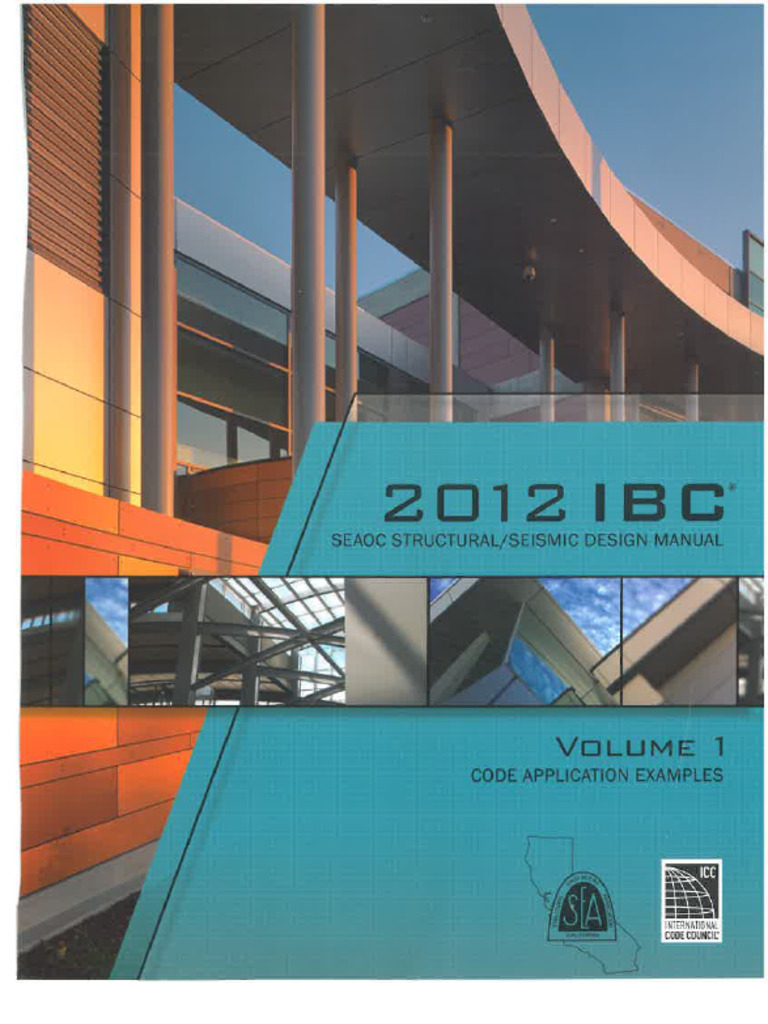2012 IBC-Seismic Design Manual-Code Application Examples-Volume 1 | PDF