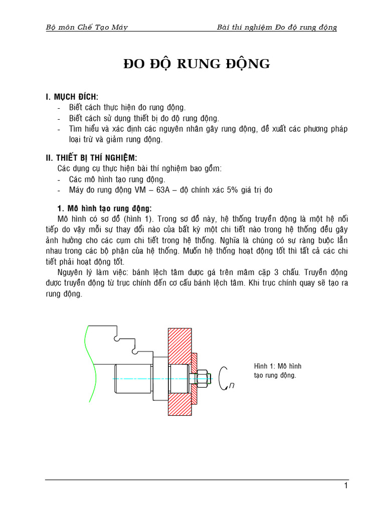 Bai 3 Thí nghiệm Đo độ rung | PDF