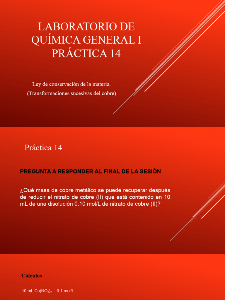 Explicación P14 QGI | PDF | Sustancias químicas | Ciencias fisicas