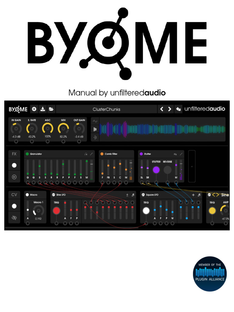 BYOME: Modular Multi-Effect Plugin Guide | PDF | Electronics | Sound ...